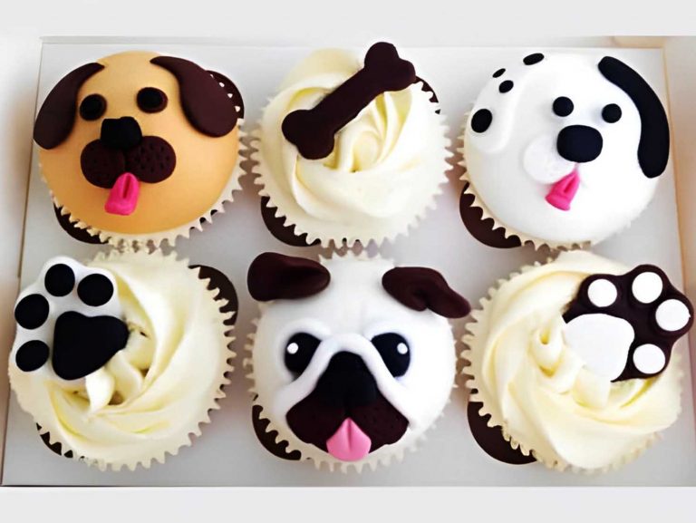 Order Fresh-Baked Dog Faces Cupcakes | Cute Pet Bakery