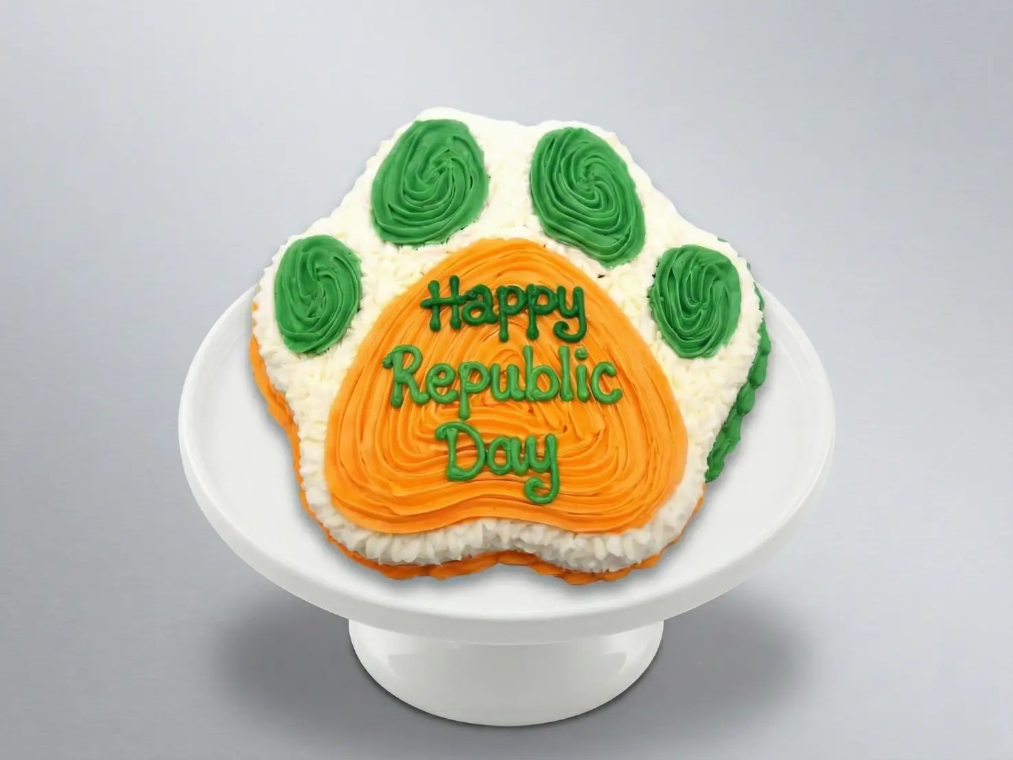 Republic Day Special Paw Cake | Cute Pet Bakery