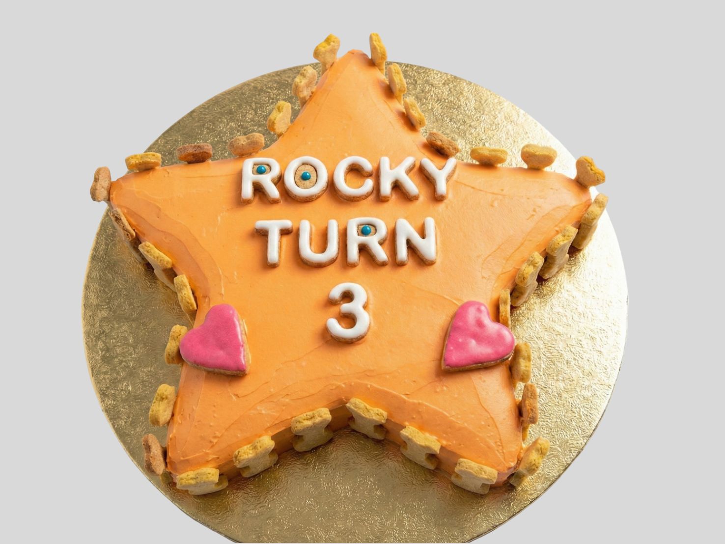 Star Shaped Dog Cake | Cute Pet Bakery